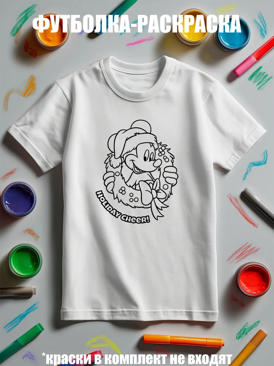 Футболка LISA PRINT базовая