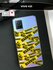 Чехол на Vivo V21 / Виво V21 с принтом "Warning!", прозрачный
