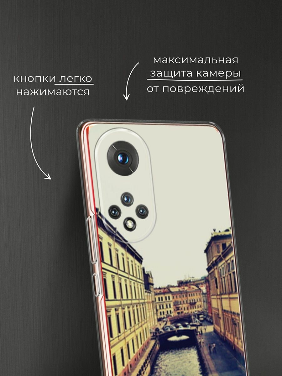 Чехол на Honor 50/Huawei Nova 9 / Хонор 50/Хуавей Нова 9 с принтом "Санкт-Петербург" — фото 1