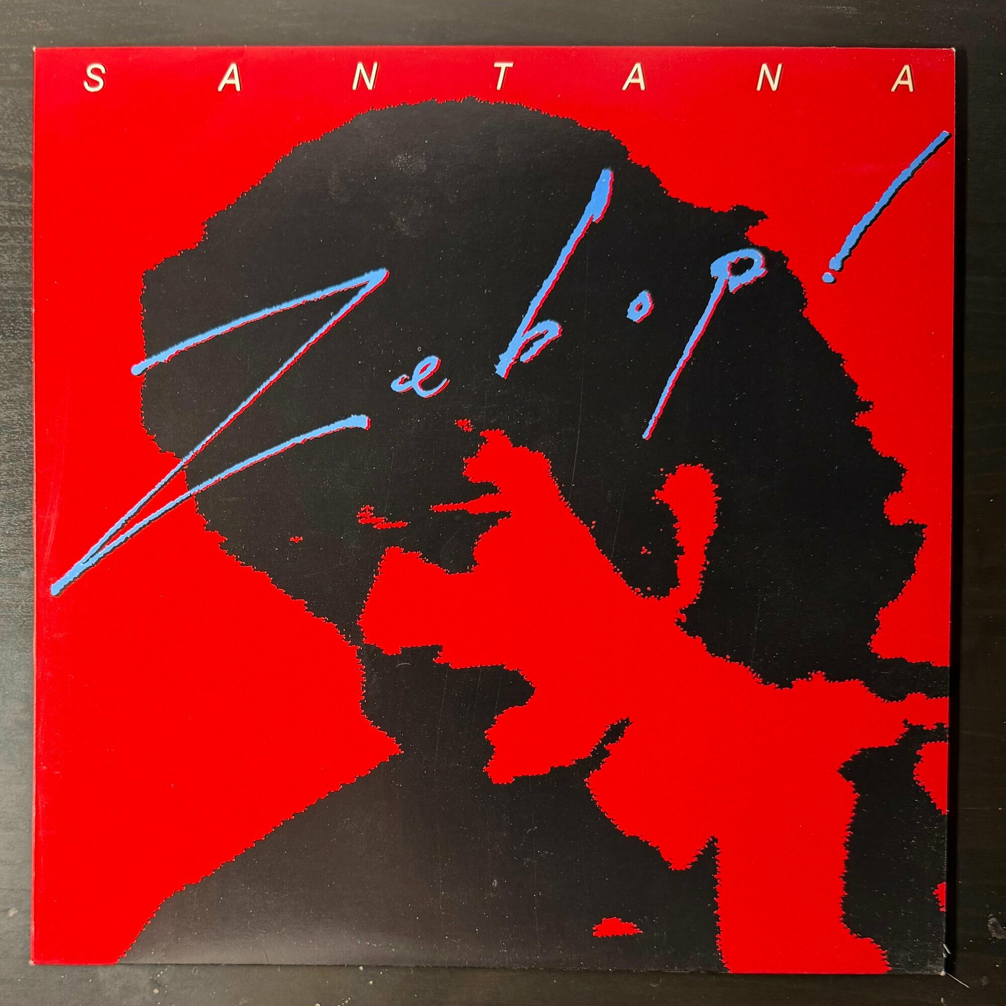 Виниловая пластинка Santana Zebop! (Голландия 1981г.)
