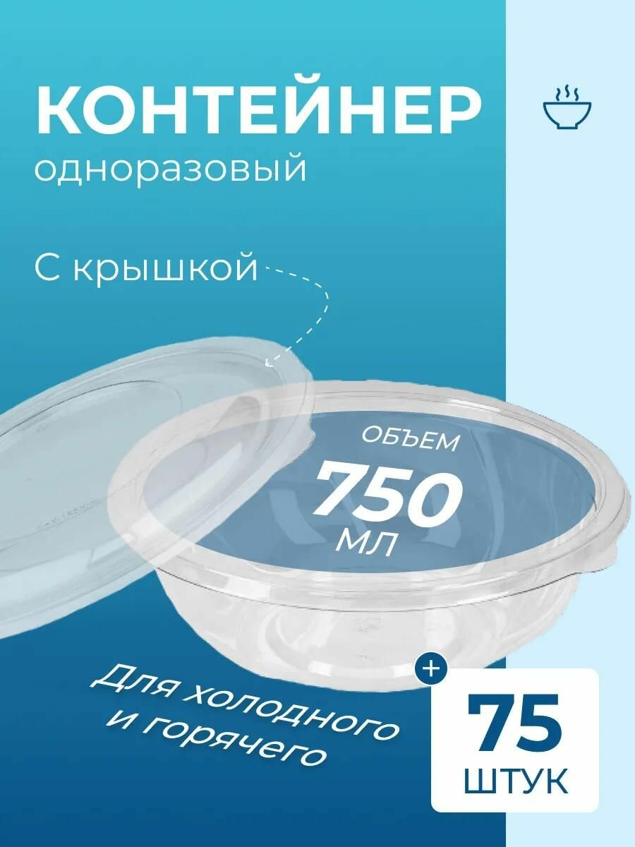 Контейнер для еды одноразовый