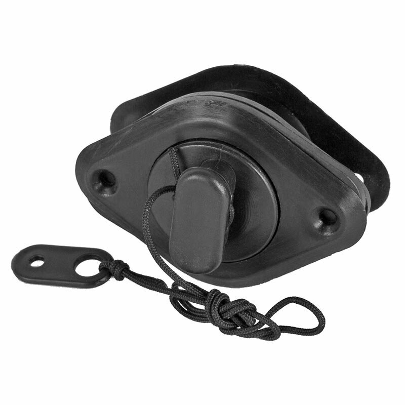 BADGER Сливной клапан для лодки (Черный)