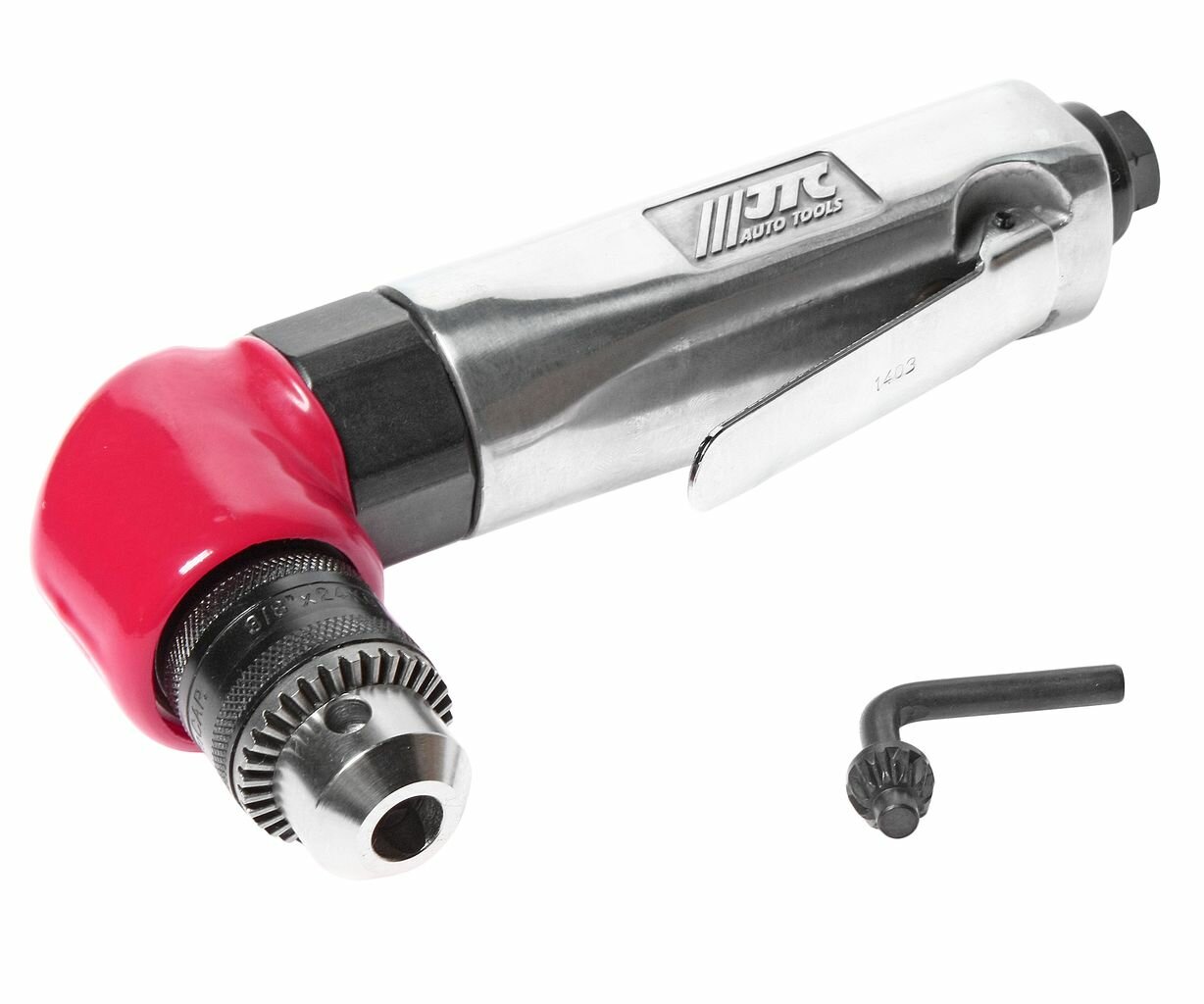 Дрель пневматическая 10мм 1900об/мин. 90PSI угловая JTC 3833