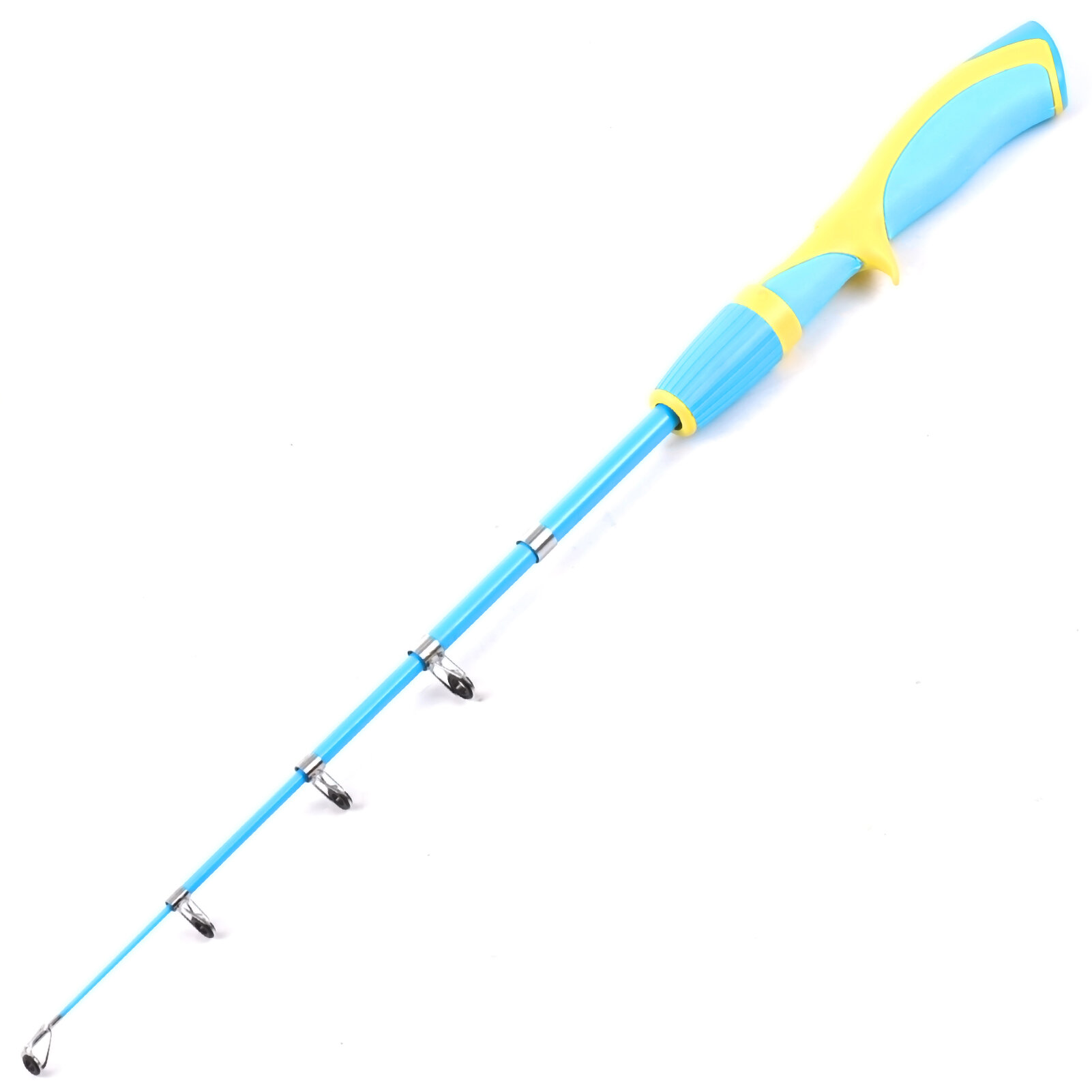 Детская телескопическая удочка 1,3 м из стекловолокна, портативная складная удочка для рыбалки