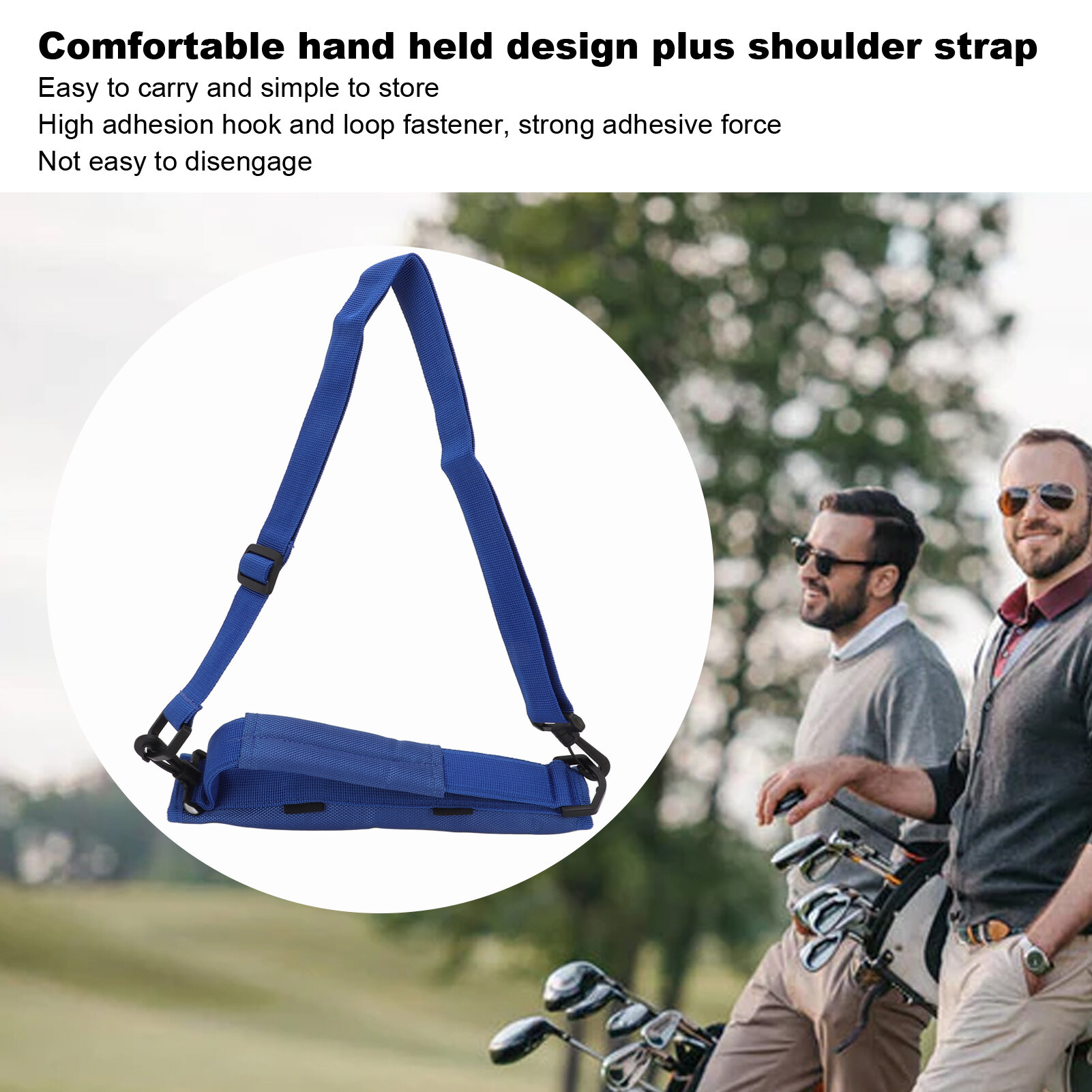 Сумка для клюшки для гольфа Мини-маленькая переноска для поля для гольфа Портативный Легкий воскресный чехолСиний