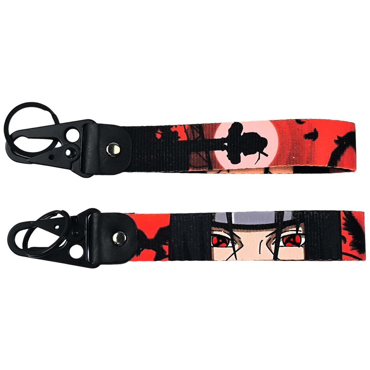 Брелок Naruto Uzumaki Sharingan, черный, EN-05