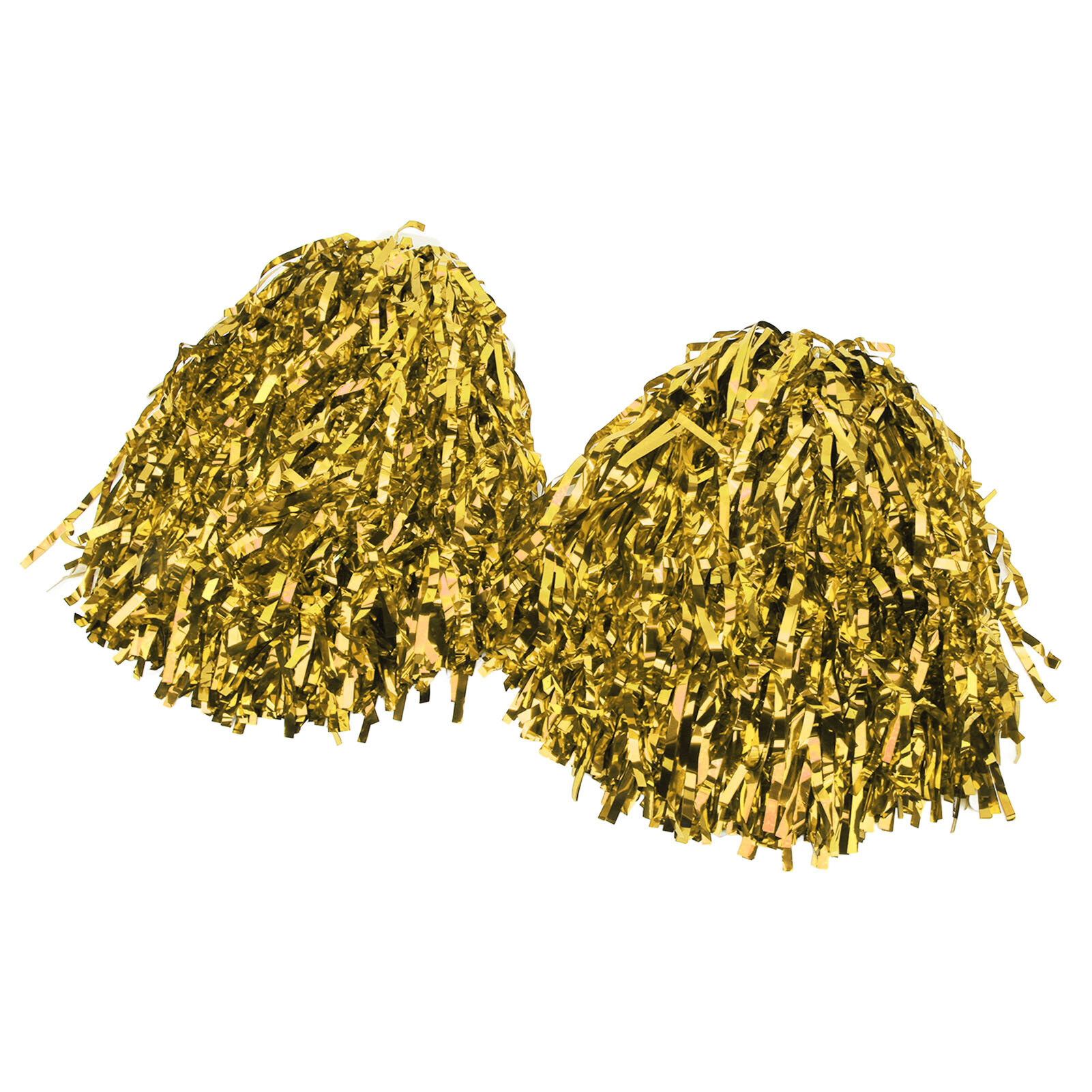 Шт. помпоны для черлидинга с жесткой ручкой, ручные шейкеры для вечеринок для танцевальной школы, спортивных игр, командный дух, Cheer Gold