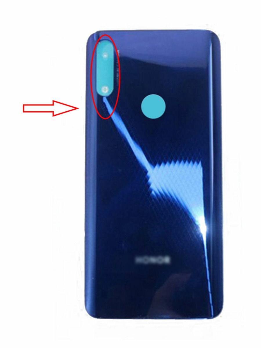 Задняя крышка для Huawei Honor 9X Цвет: Синий