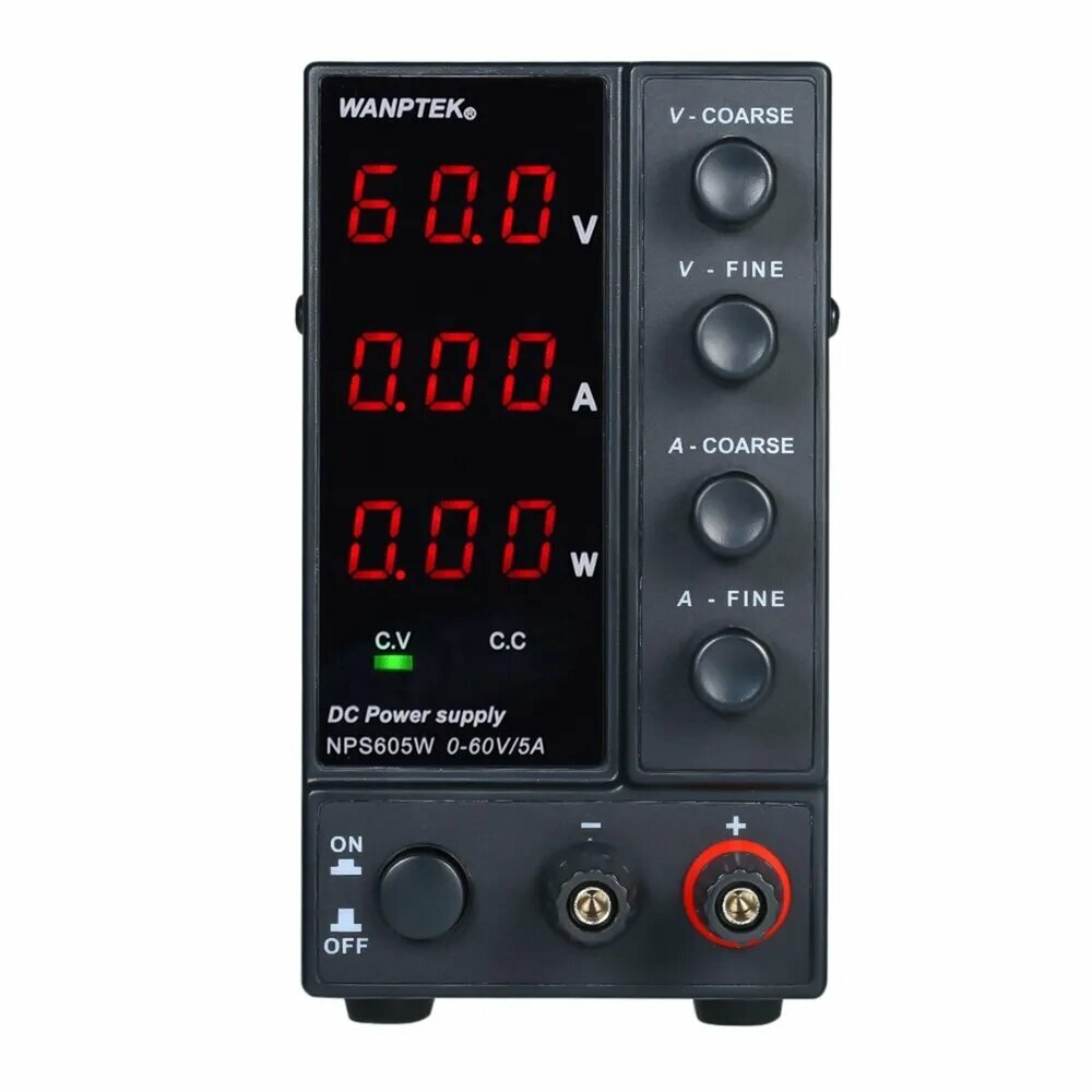 Импульсный источник питания постоянного тока wanptek NPS605W 0 60 В, 0 5 А
