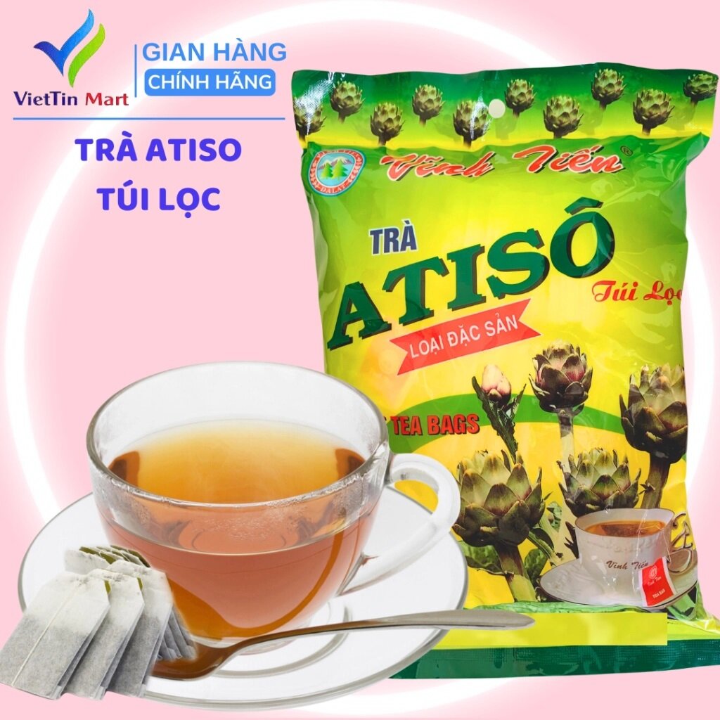 Чай из артишока Vienh Tien из Вьетнама Tra Atiso Tui Loc - очищение организма и укрепление здоровья, (100 пак.)