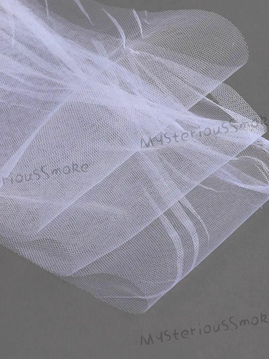 Фатин - ткань для рукоделия и шитья Айрис, Ширина 15 см