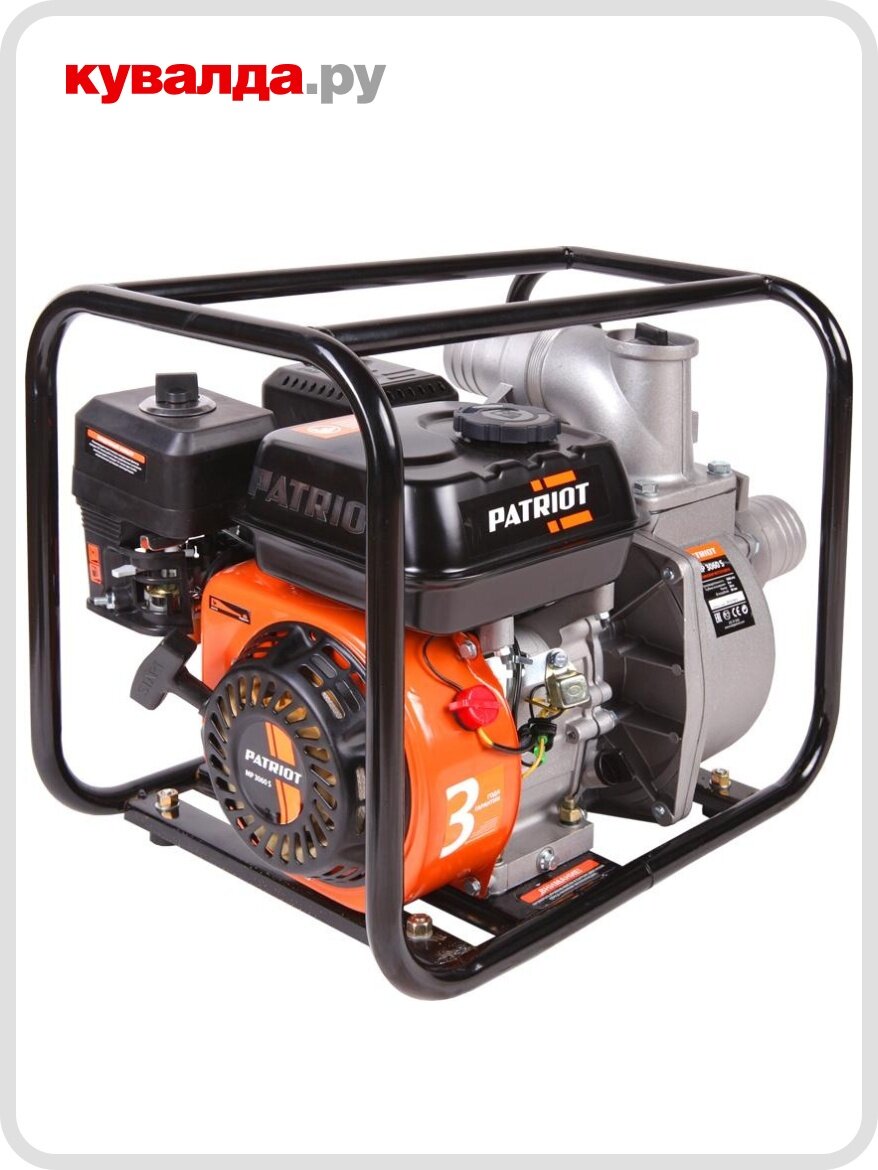 Мотопомпа бензиновая PATRIOT MP 3060S для слабозагрязненной воды