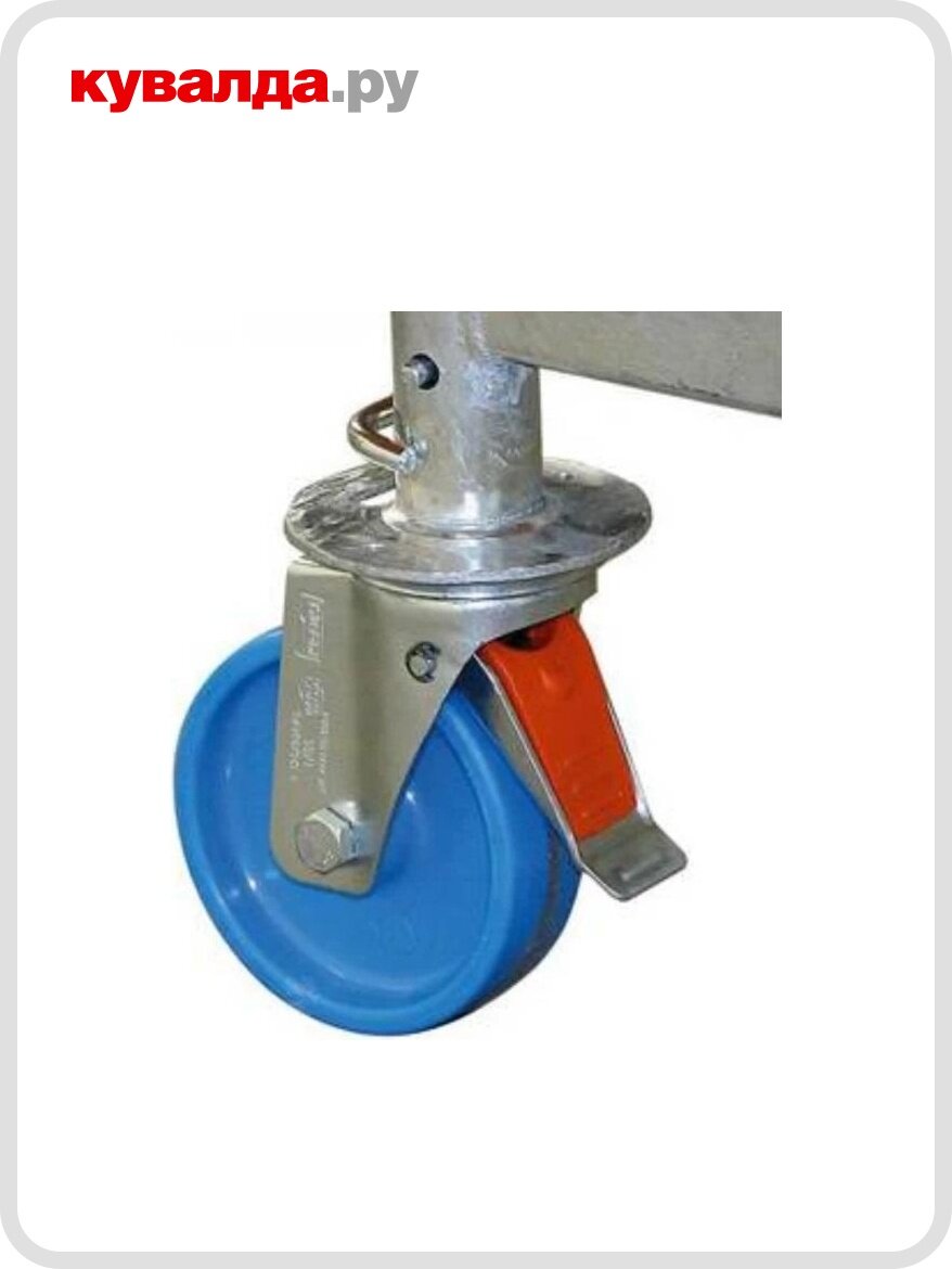 Комплект роликов (4 шт.) 125 мм KRAUSE 714169