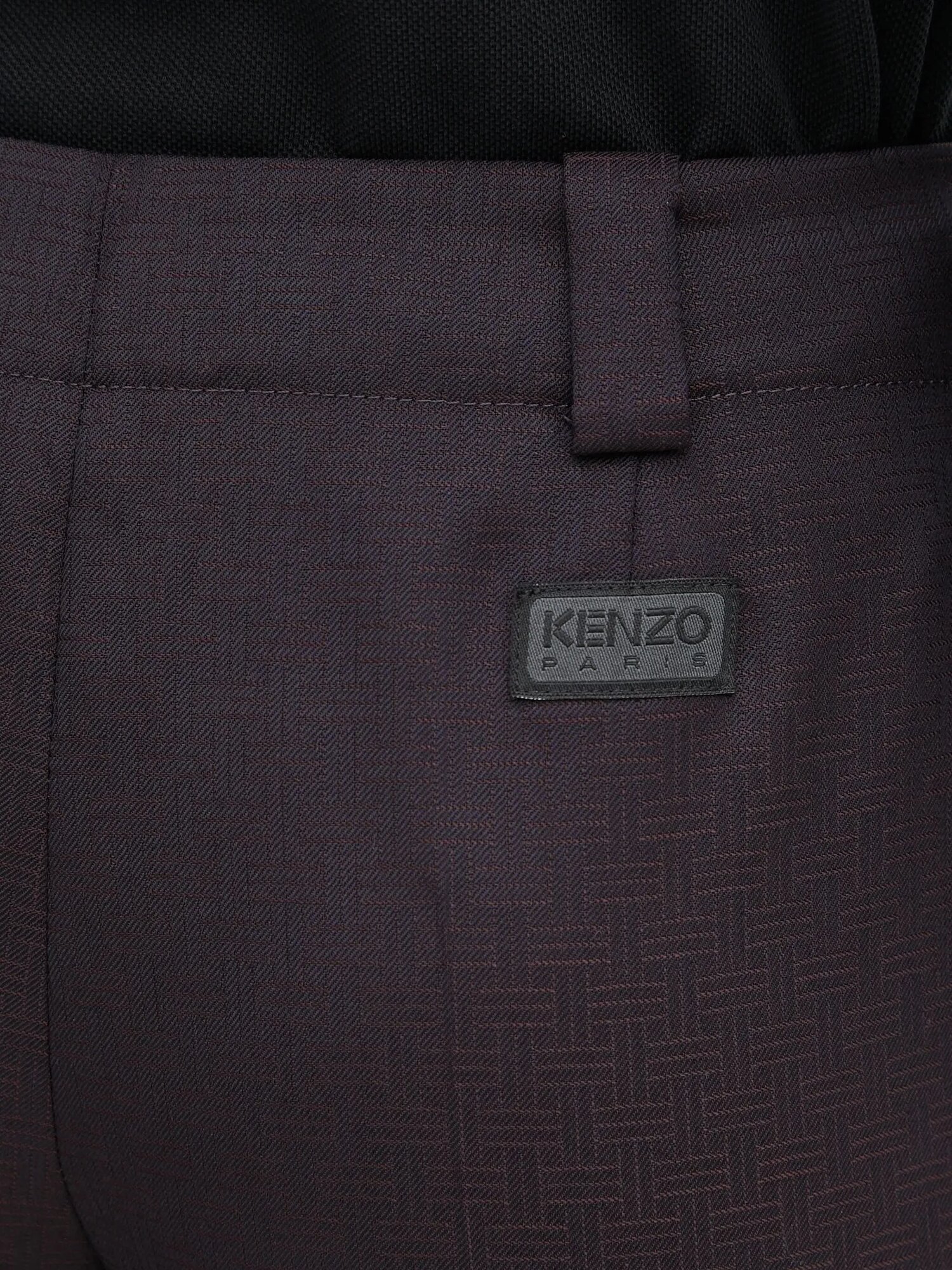 Брюки KENZO, размер M, коричневый — фото 1