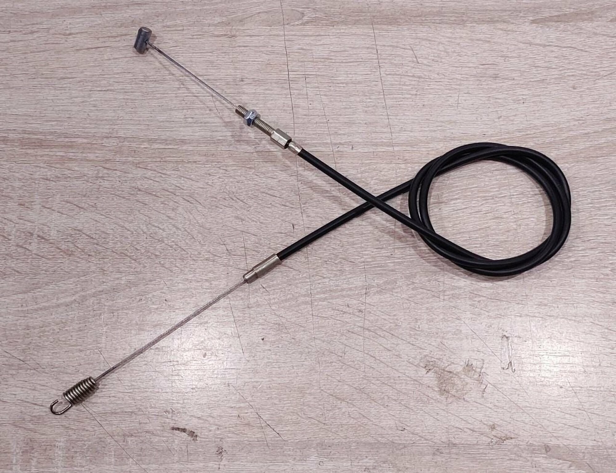 Трос сцепления нева, 1260 мм, для ремонта мотоблока Нева, черный