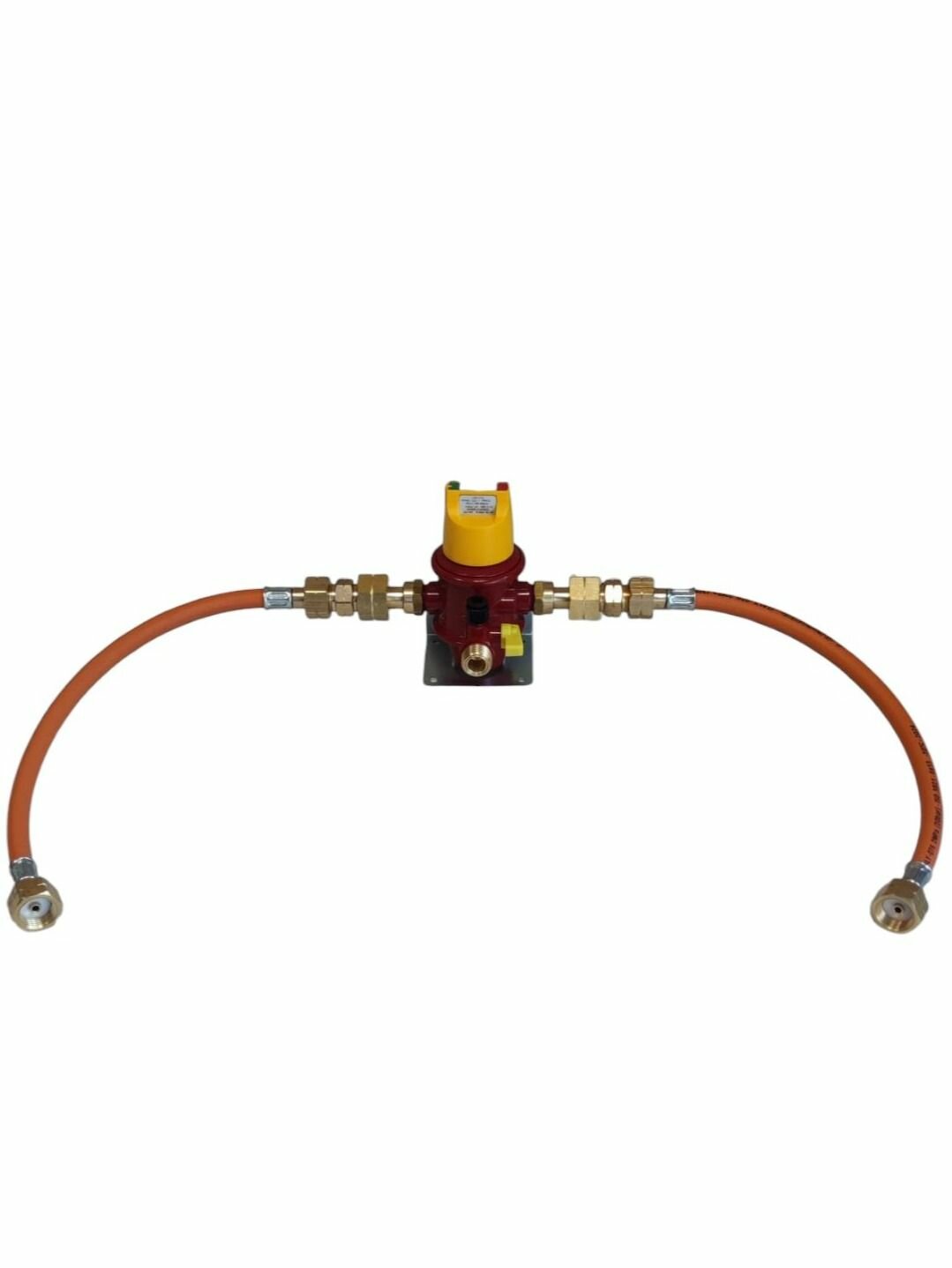 Рампа для газовых баллонов с редуктором на 2 (балонна) автомат GOK 37 мбар