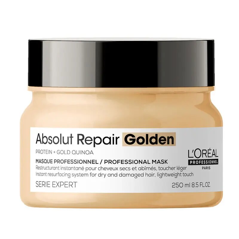 Маска LOREAL PROFESSIONNEL Absolut Repair Gold для восстановления поврежденных волос, 250 мл