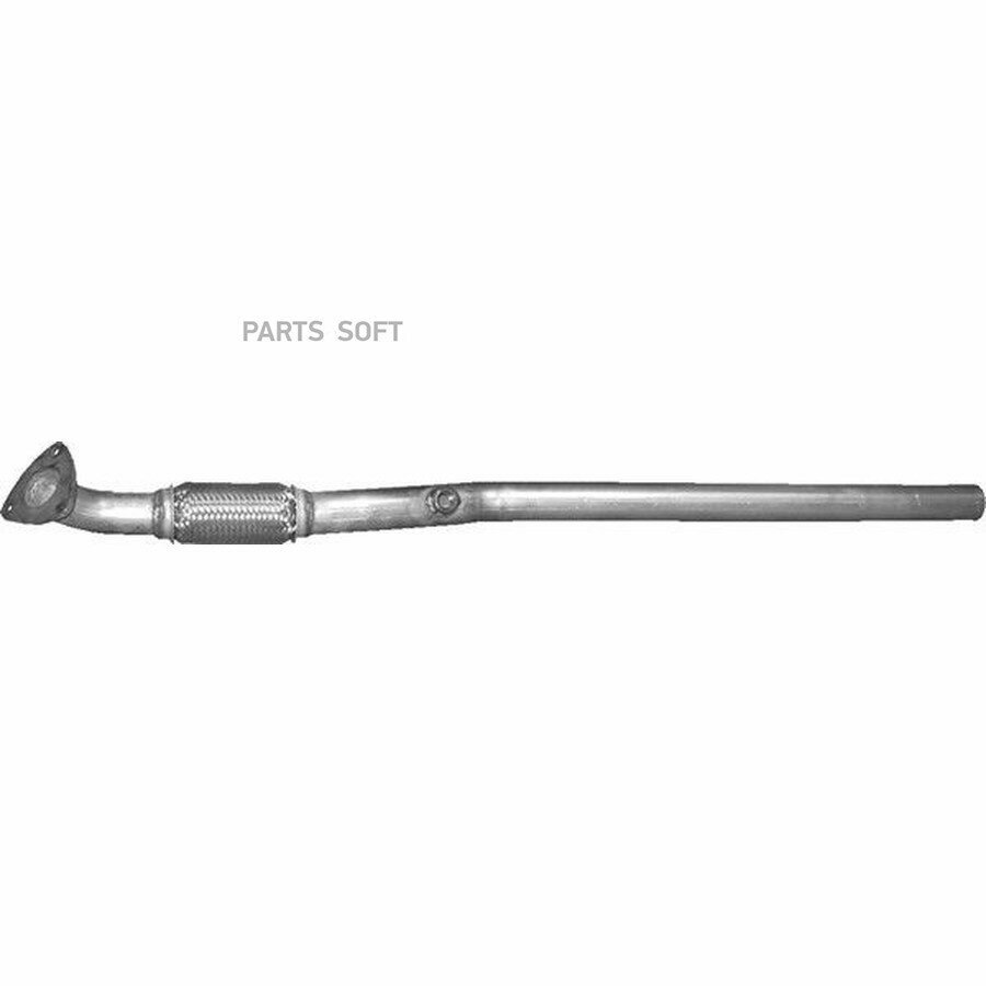 Глушитель приемная труба Opel Meriva 1.4 , Tigra от официального дистрибьютора, POLMOSTROW, артикул 17586