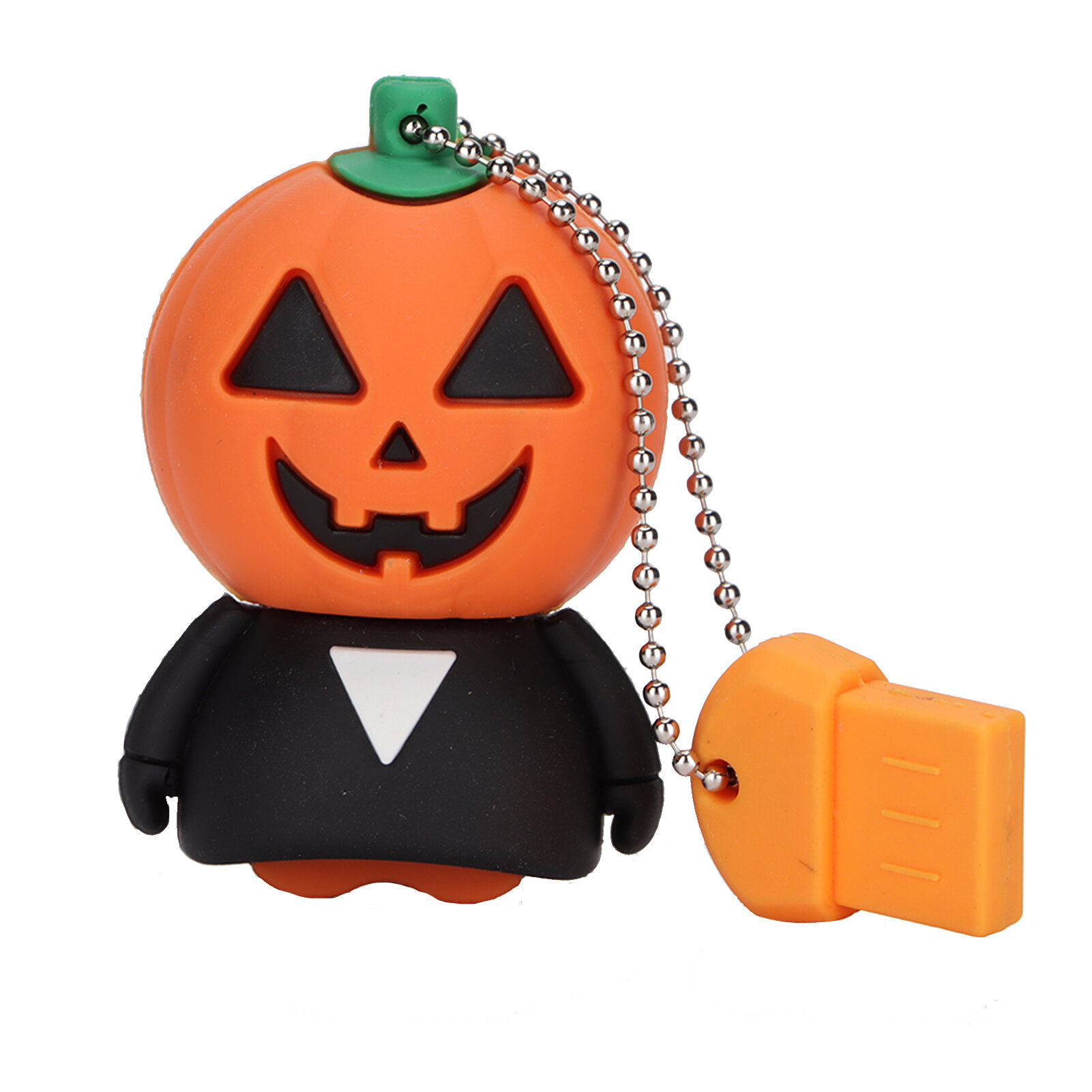 Флешка usb 2 . 0 высокая скорость с милым мультяшным дизайном тыквы монстр мобильное устройство хранения 128 гб