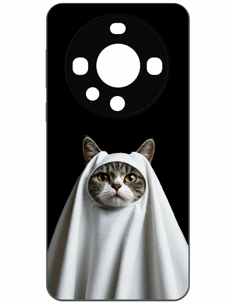 Чехол-накладка Krutoff Soft Case Мать Котеза для Huawei Mate 60 Pro черный