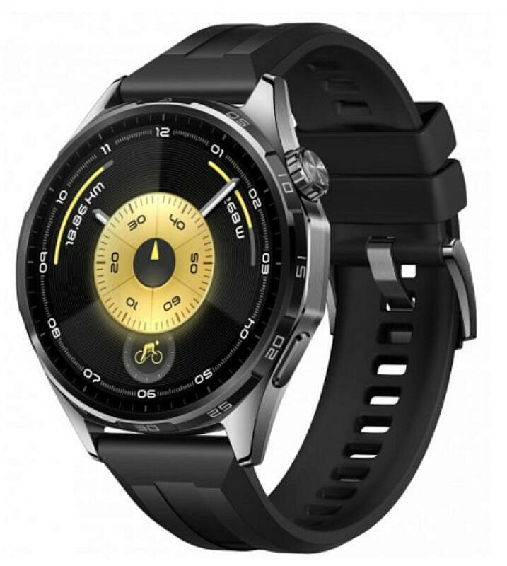 Умные часы Huawei Watch GT 6, 46mm, (ATM-B19), Black, (Черный)