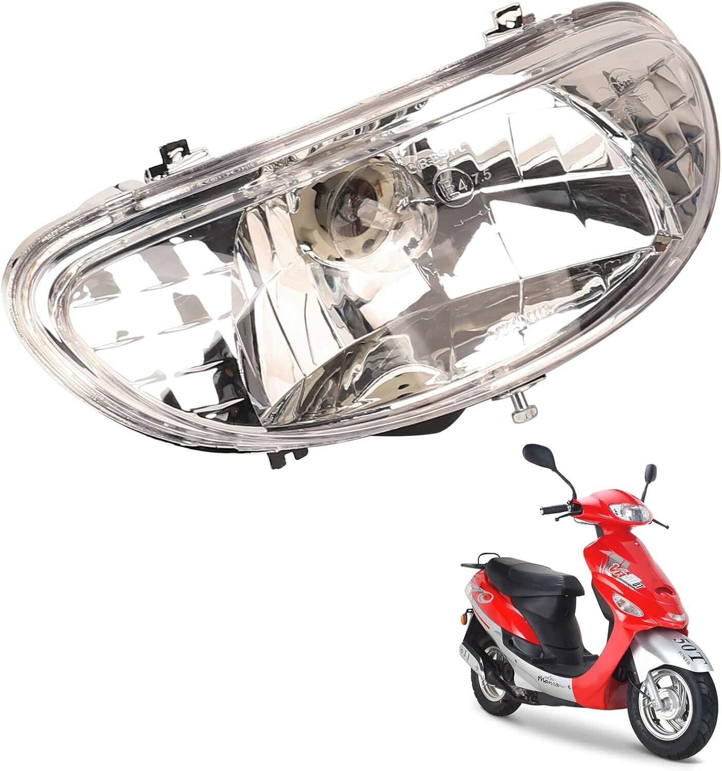 Фара для скутера 50 куб.