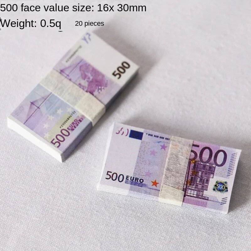 Миниатюрные бумажные деньги 10 шт. K