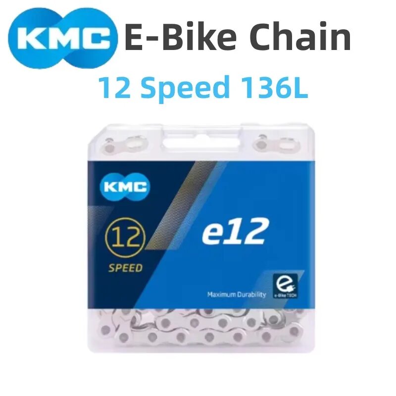 Цепь велосипедная KMC e12 12-Speed 136L