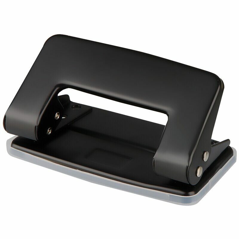 Дырокол OfficeSpace 10 л, металлический, черный, P201BL_436/178804