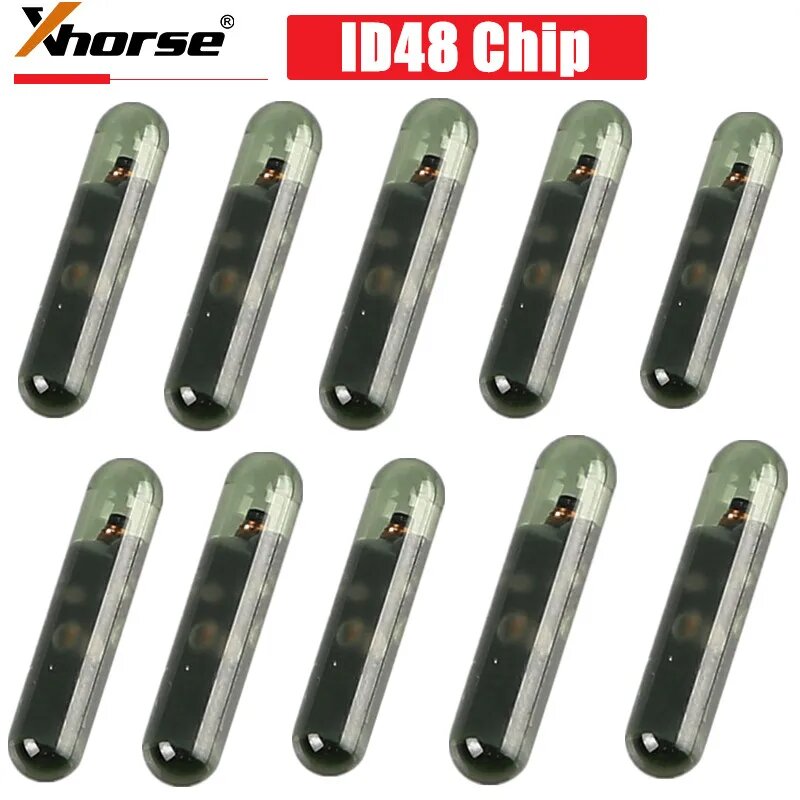 10 шт. Xhorse VVDI Chip Super Chip XT27B XT27A 4D/4C 7935 XT15 MQB48 XT1M ID48 Типы транспондера для VVDI2/VVDI Mini Key Tool Max, 10PCS ID48