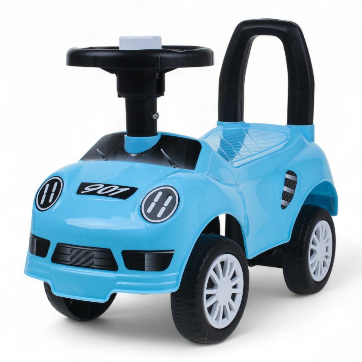 Машина-толокар для малышей, яркая, безопасная, 35x21x49 см, легкая в управлении