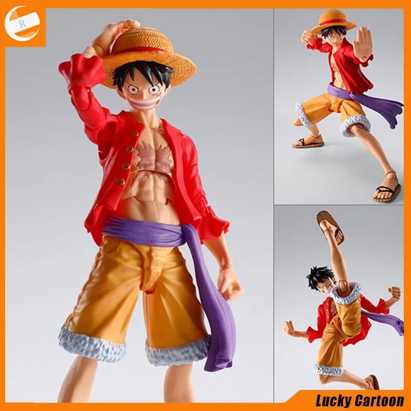 Фигурка Ван Пис Луффи / One Piece Luffy подвижная фигурка (15cm)