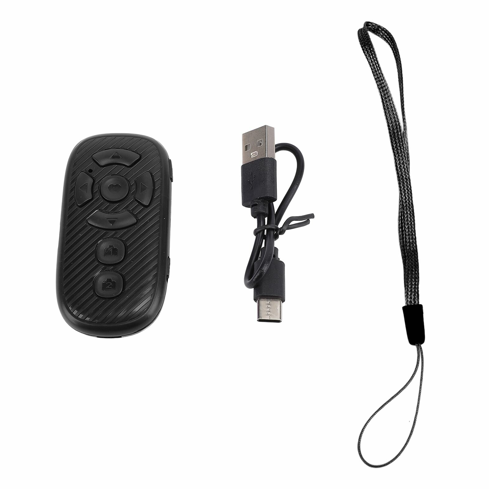 Пульт Bluetooth Page Turner, затвор камеры, для Android, черный
