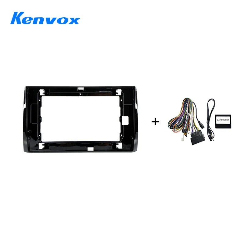 Для Skoda Kodiaq 2016-2021 Karoq NU7 2017 2021 Android Автомагнитола 2 Din Стерео Монтажная рамка Лицевая панель Комплект жгута проводов frame wire A