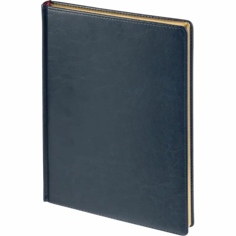 Ежедневник недатированный А4, Sidney Nebraska синий, 3-539/04