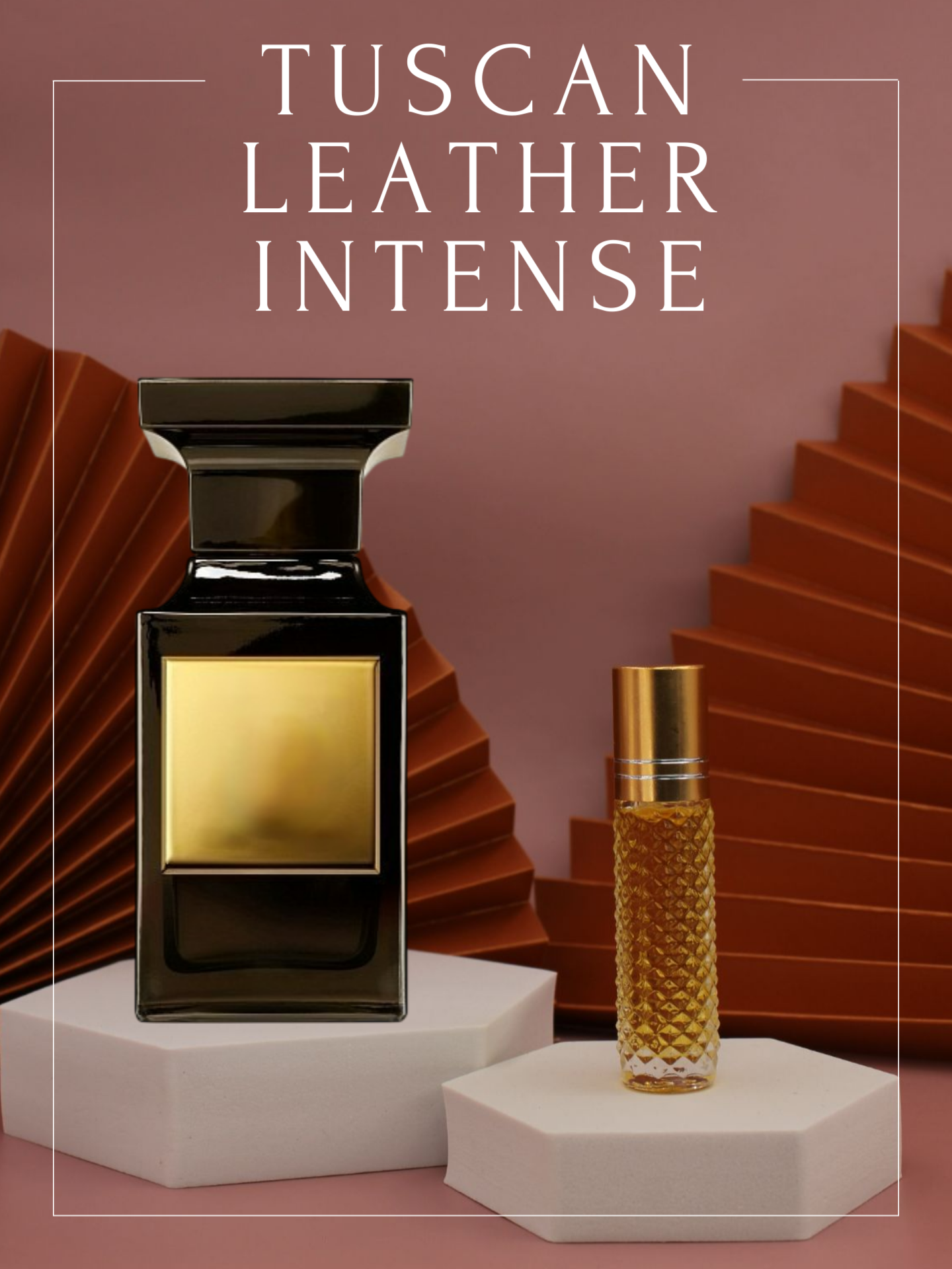 Духи масляные Tuscan Leather Intense; Timeless Perfume; Таскан Лезер Интенс роликовый флакон 8 мл