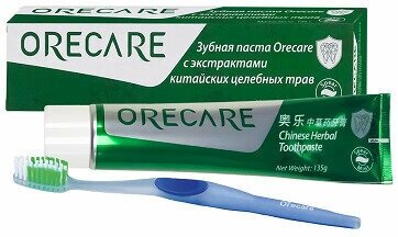 Зубная паста Orecare с китайскими травами Тяньши
