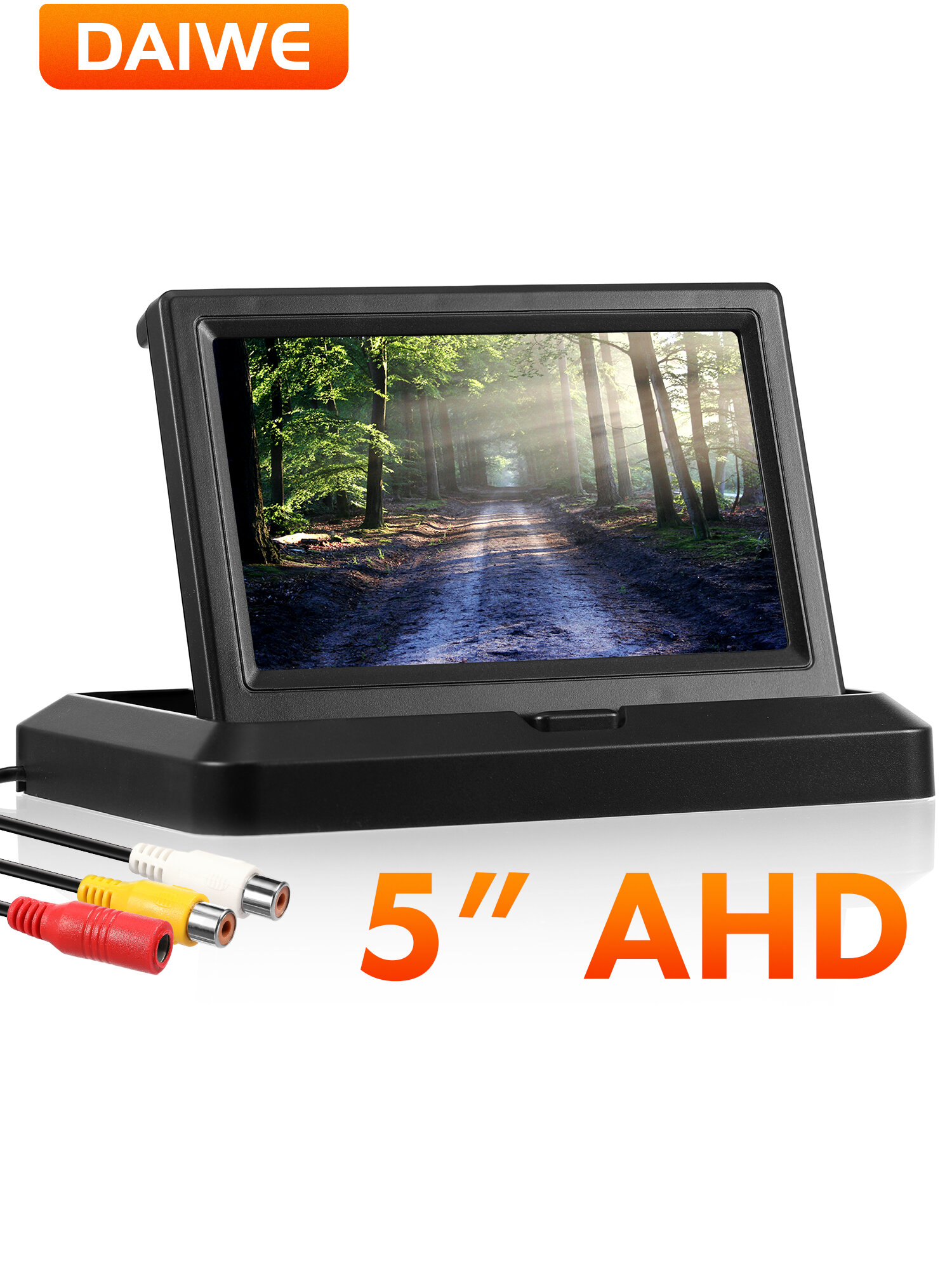 5-дюймовый автомобильный экран AHD с функцией поворота и складывания