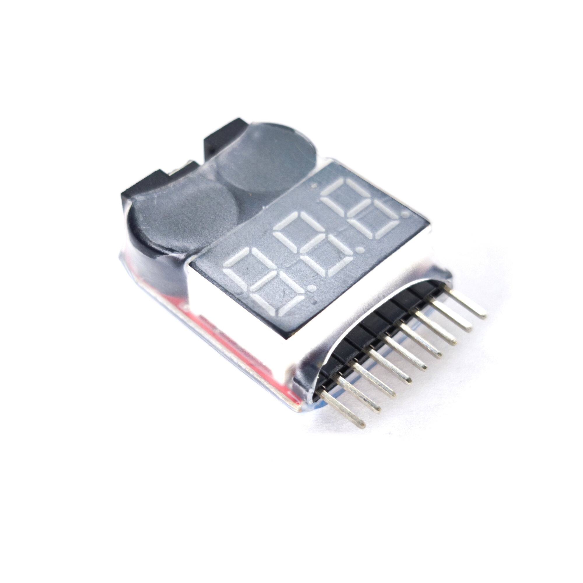 Тестер-индикатор напряжения LiPo аккумуляторов 1-8S с сигнализацией (RC Buzzer)