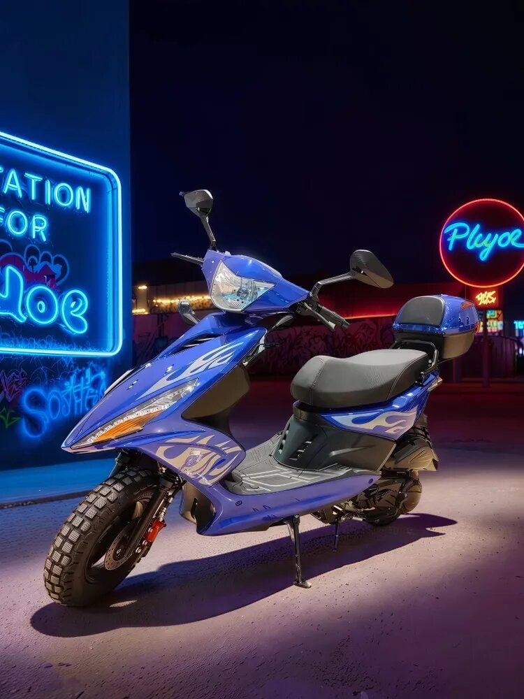 Скутер Slash Blue 150 см3 (49,9 см3)