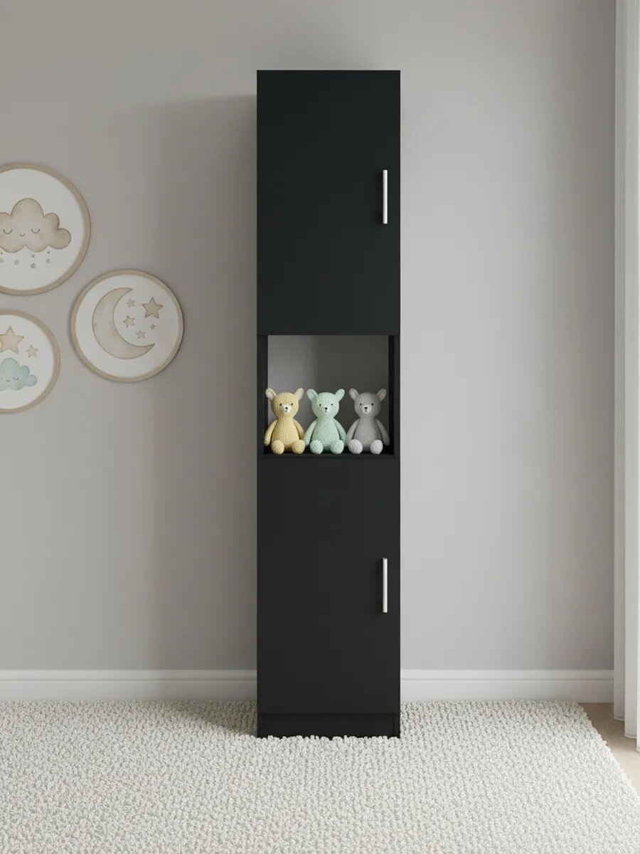 Шкаф пенал FRESTER с полками для одежды в спальню прихожую на балкон, от производителя