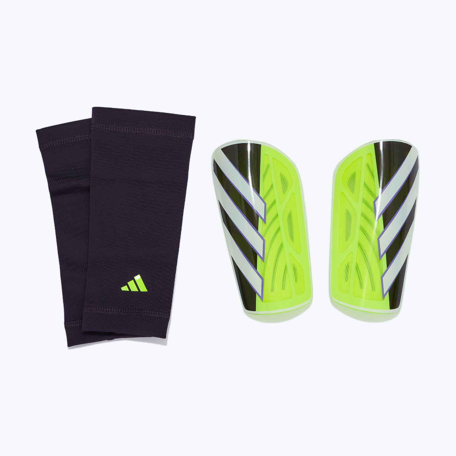 Щитки Adidas Tiro SG LGE JD6025, размер L, Салатовый - Черный