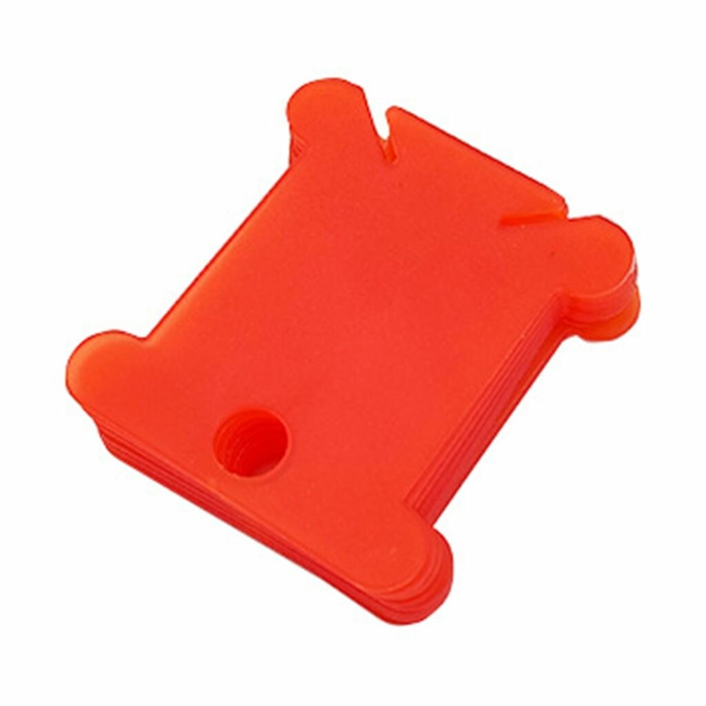 50 шт. пластиковые шпульки для ниток, нитки вышивания 1,37x1,49 дюйма, намоточные устройства шитья/хранения шитья