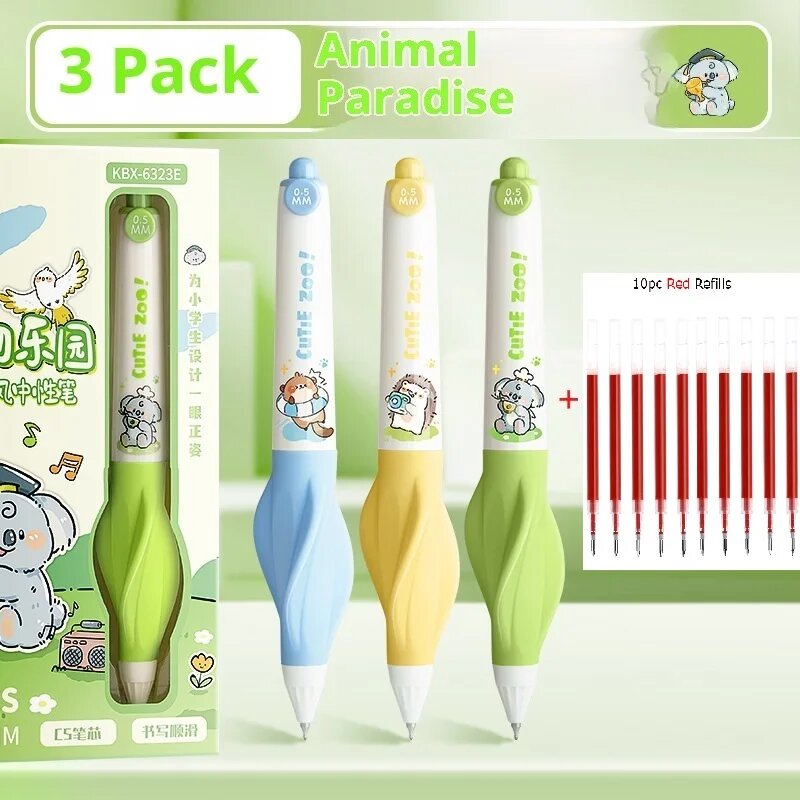 Мини-набор ручек Tornado с мягкой ручкой для осанки, быстросохнущие гладкие чернила, милые гелевые ручки, подарки для ведения журнала, декомпрессия, креативные принадлежности