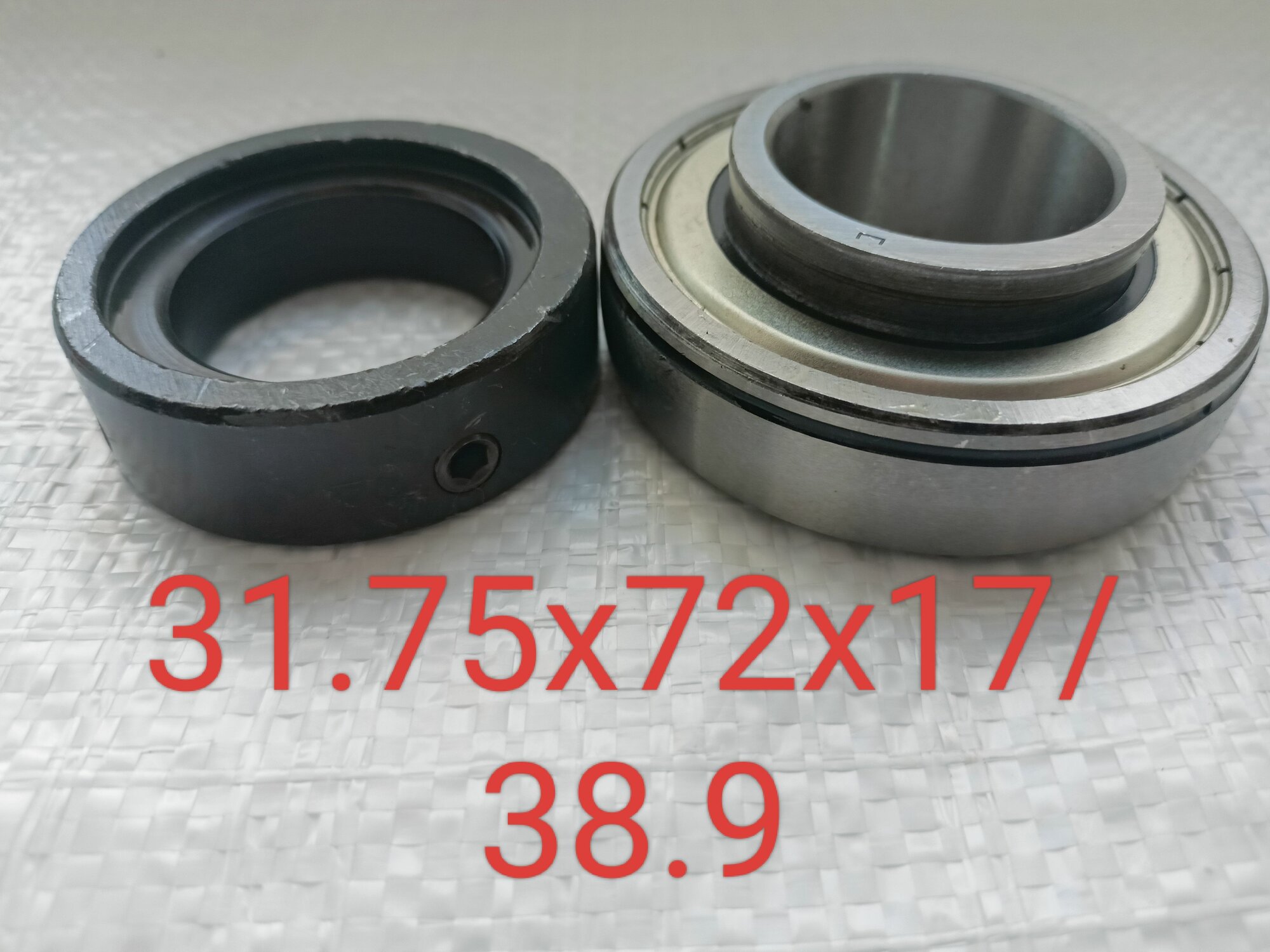 Подшипник SA207-22-G (31.75*72*17/38.9) FBJ