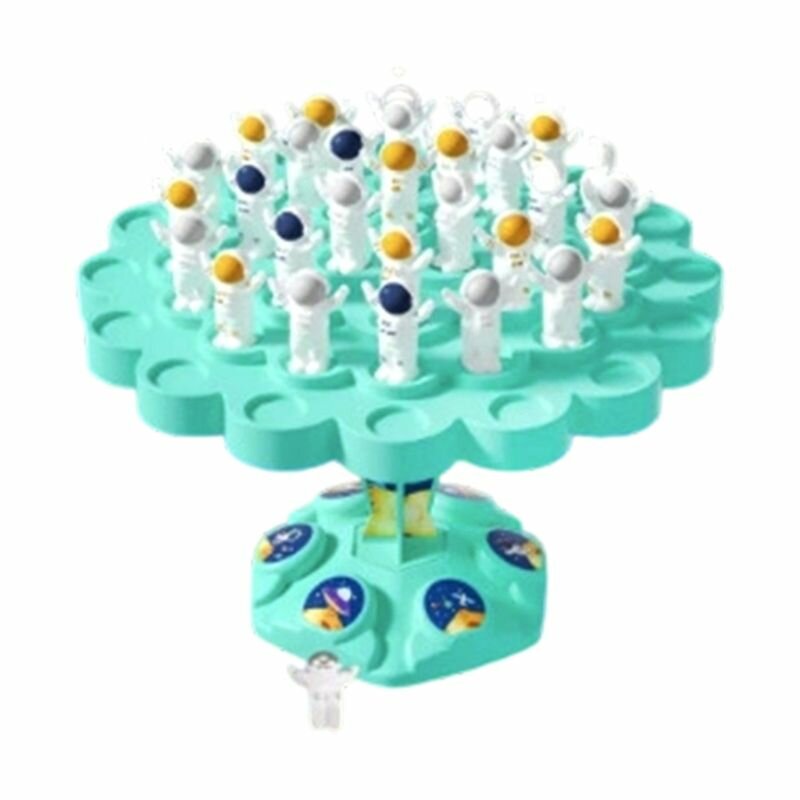 Настольная игра балансирующее дерево, многопользовательская балансирующая игрушка для детей и взрослых, - Астронавт голубой