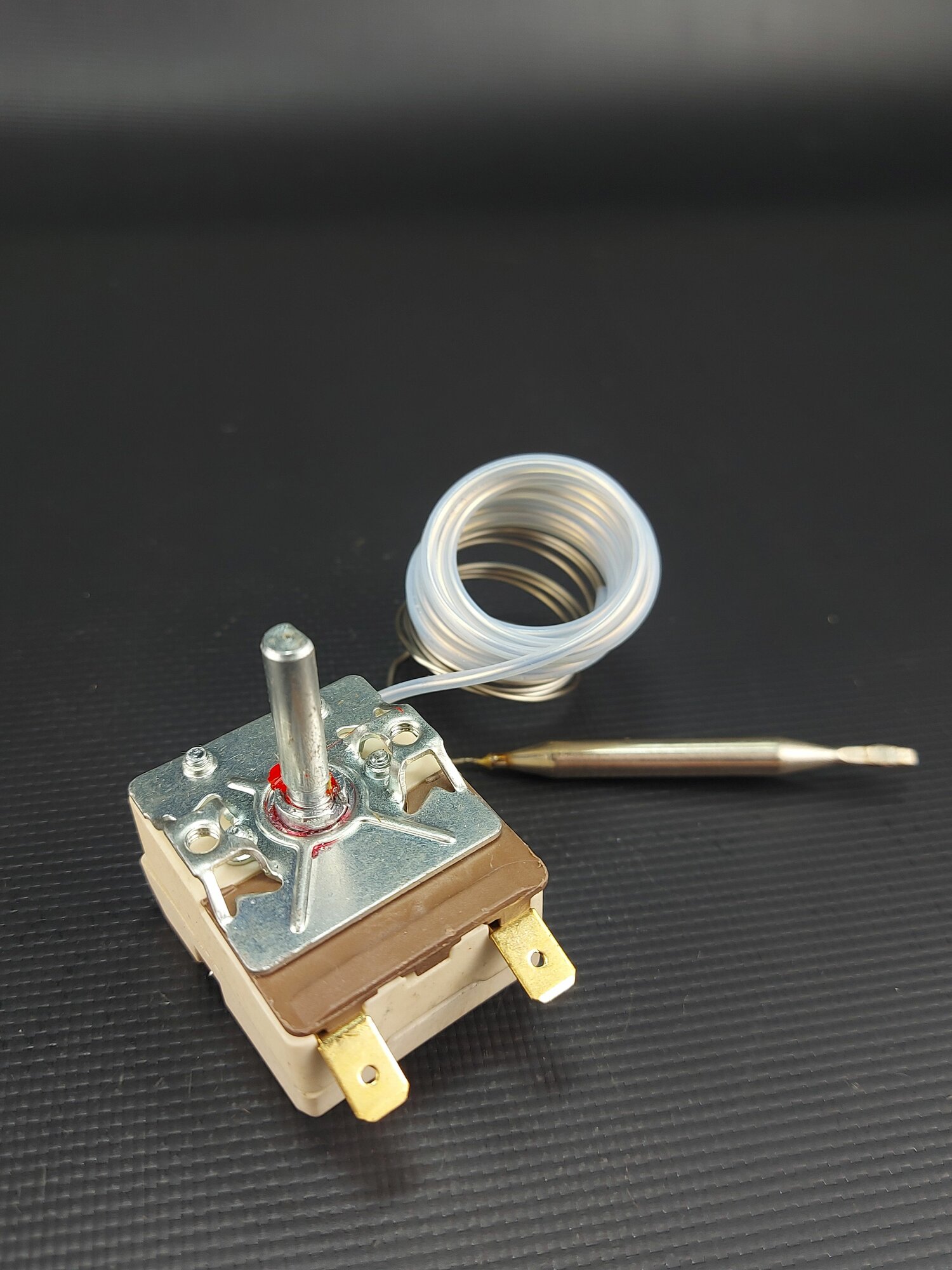 Термостат капиллярный регулируемый 50-190C TM-190PM 20A/250V L-1600 мм