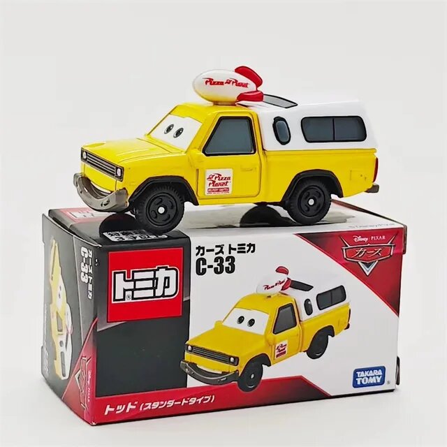 Takara Tomy 2024 95-й Тачки Молния Маккуин Джексон Шторм литая модель автомобиля коллекционный подарок детский подарок игрушки