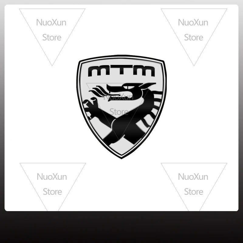 1X MTM значок на автомобильную решетку для A3 A5 A6 Q3 Q5 Q7 A4 A7 Golf Passat Jetta Polo Touareg логотип металлический на багажник эмблема аксессуары MTM Sticker