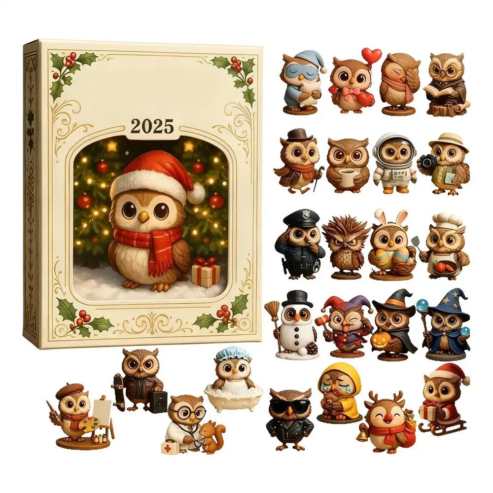 Owl Advent Calendar 2025